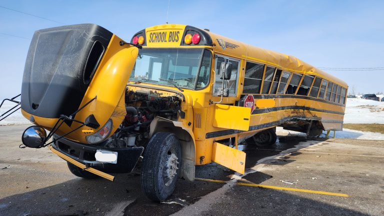 4 people injured in school bus crash in southern Ontario | INsauga