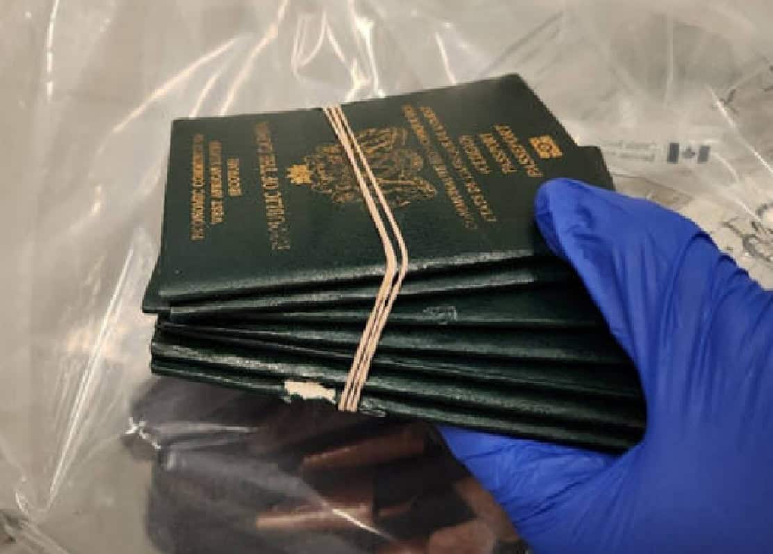 7 bogus passports found hidden in sandals after flight from Africa ...