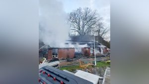 VIDEO: Controversial yacht club destroyed by fire in Toronto | INsauga