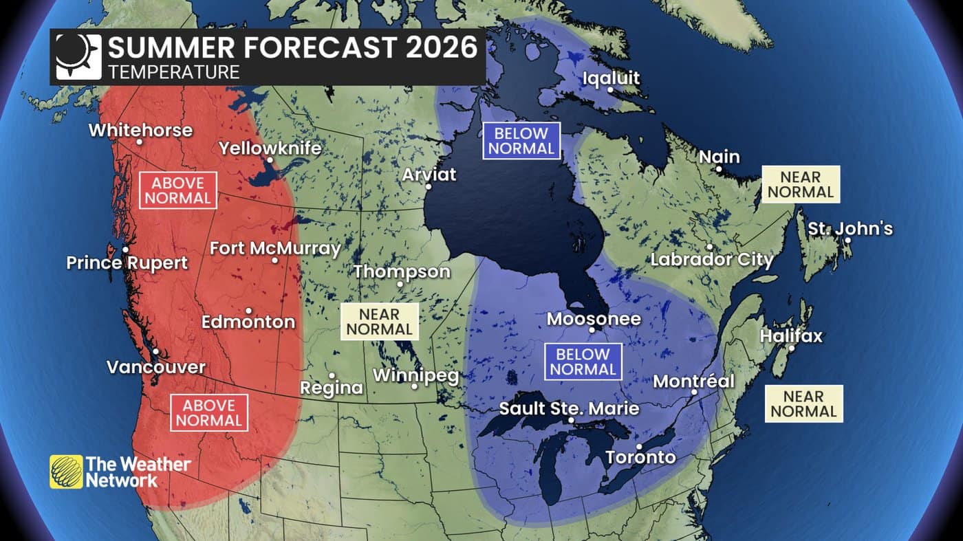 Here's a look at the 2026 summer weather forecast in Canada | INsauga