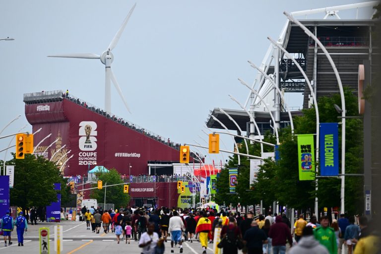 Germany, Ivory Coast fans arrive in Toronto for FIFA World Cup match ...