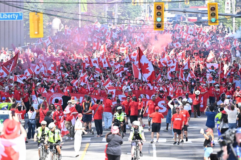 Allez les Rouges! How Voyageurs fan group is energizing Canada's World ...