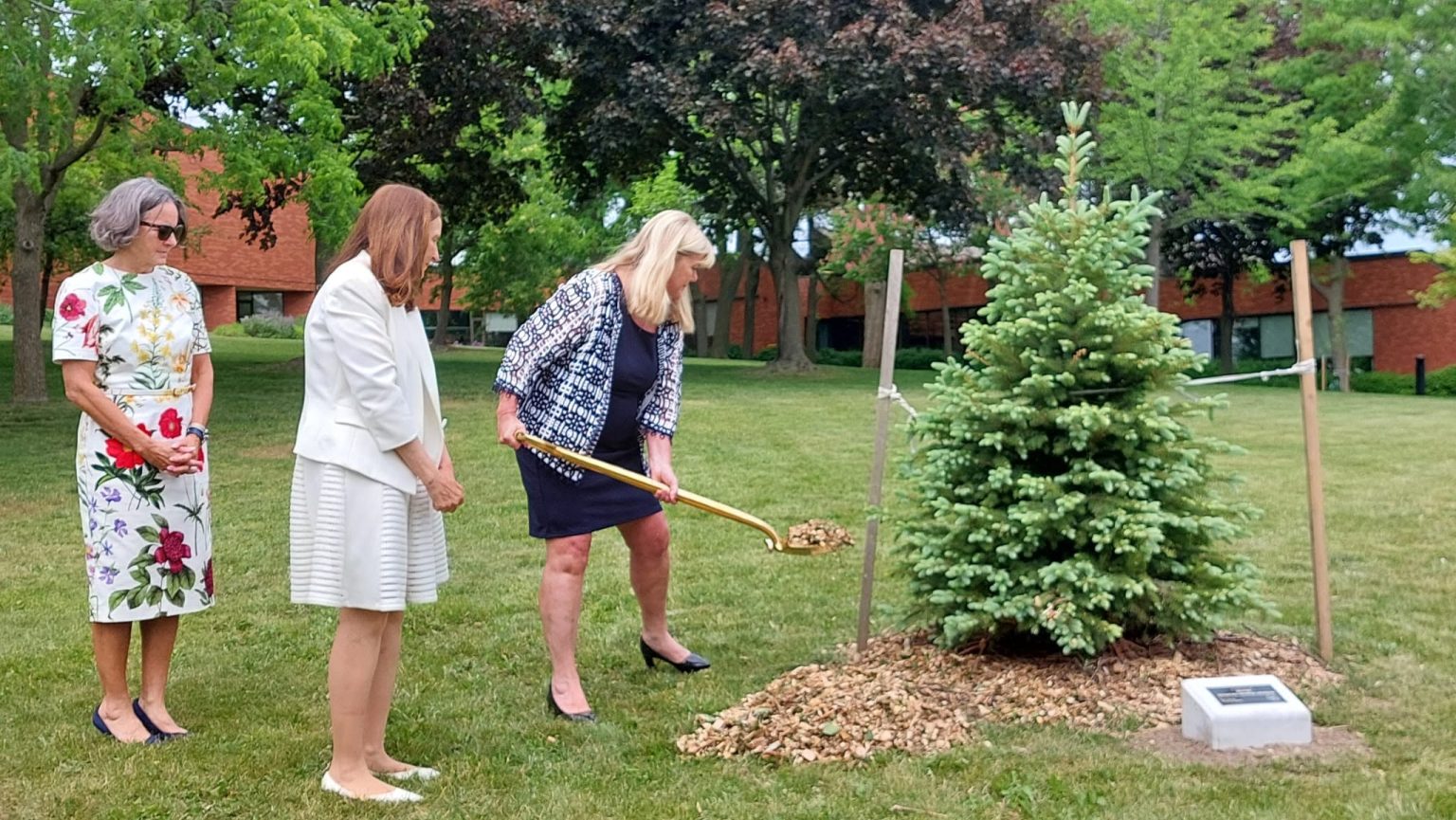 Tree planting ceremony honours former Whitby mayor, aerospace pioneer ...