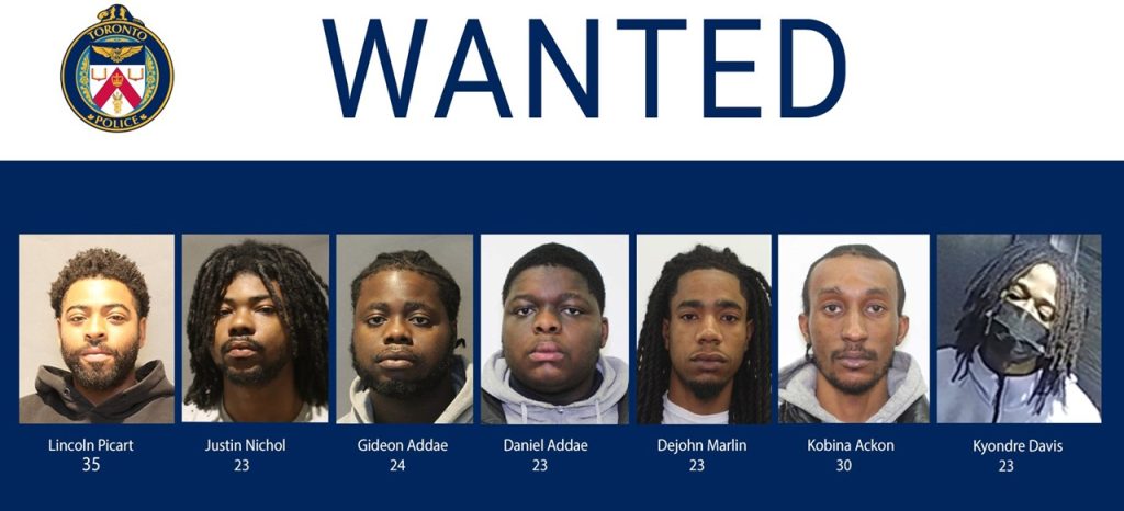 Canada-wide arrest warrants issued for 7 men in deadly shooting in ...
